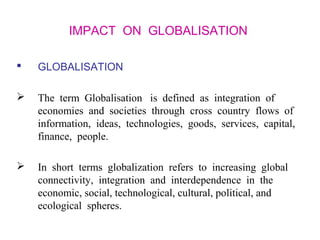 Impact on glob | PPT
