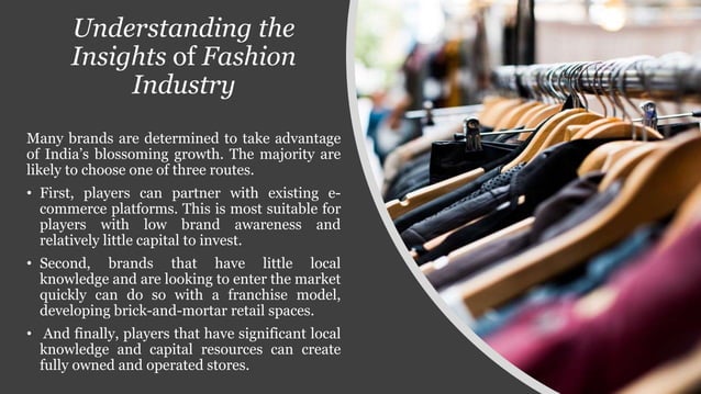 Impact on indian fashion industry by Socio-economic accent | PPT