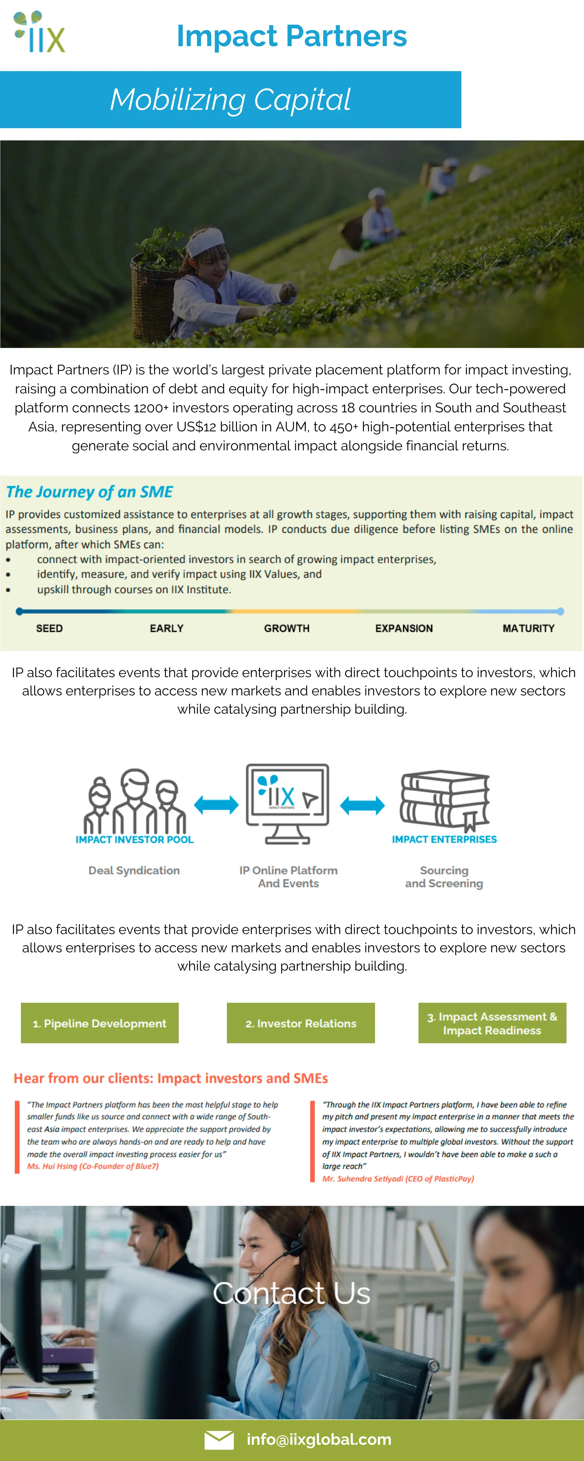 Impact Partners - Impact Investment Exchange | PDF
