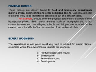 Impact prediction, evaluation and mitigation in eia | PPTX