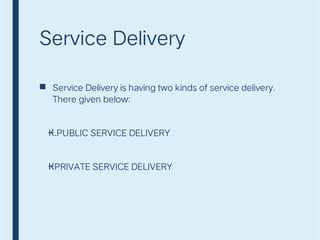 Impact public service delivery | PDF