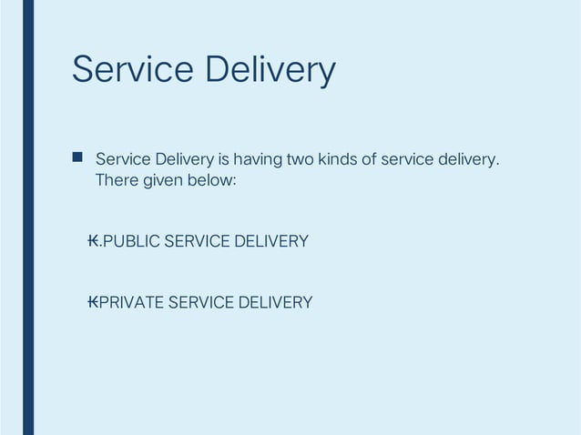 Impact public service delivery | PDF | Civic affairs | Politics
