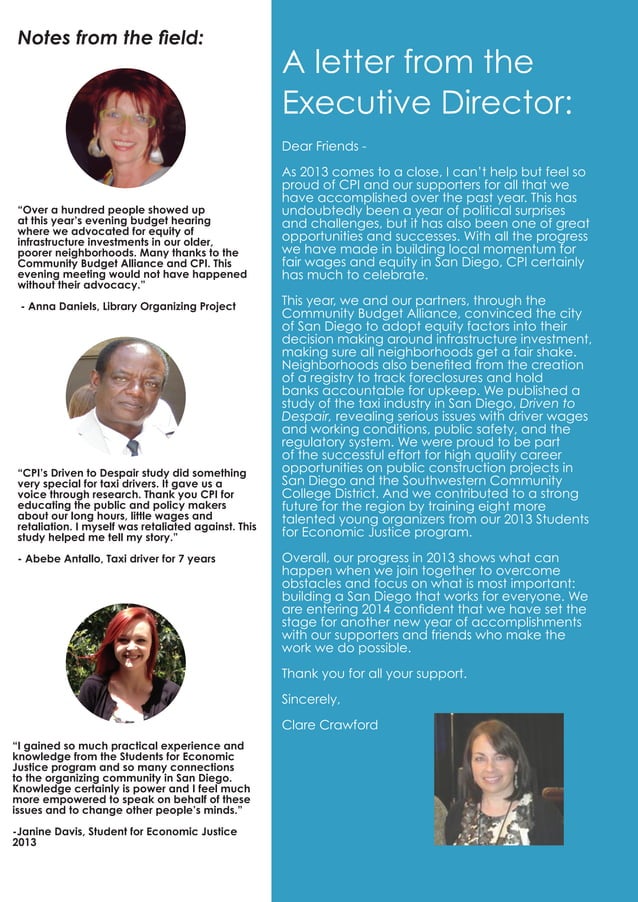 CPI 2013 Impact Report | PDF