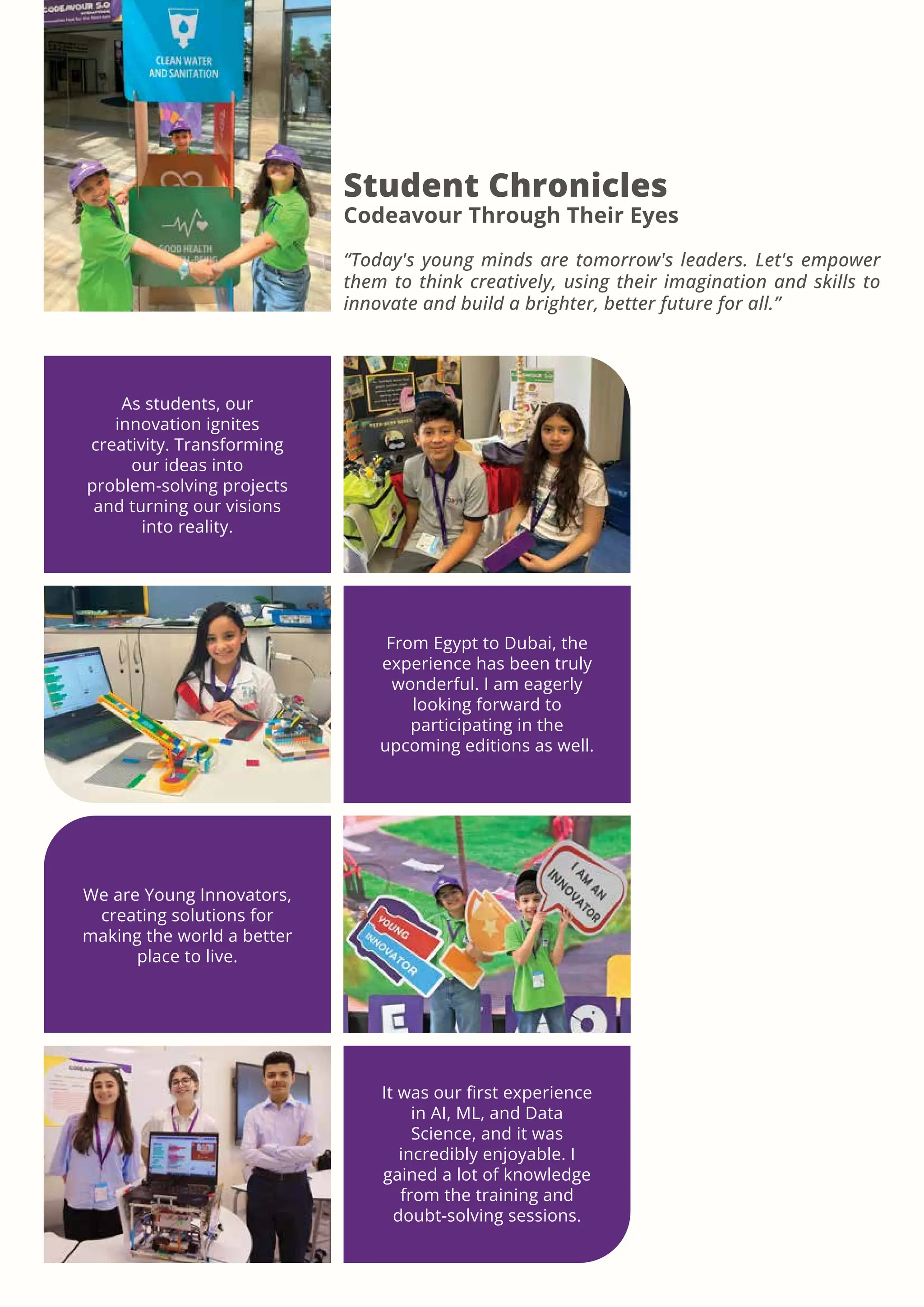 Codeavour 5.0 International Impact Report - The Biggest International ...