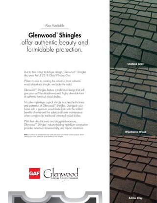 Impact resistant shingles_brochure | PDF