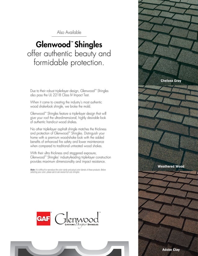Impact resistant shingles_brochure | PDF | Home Improvement | Home & Garden