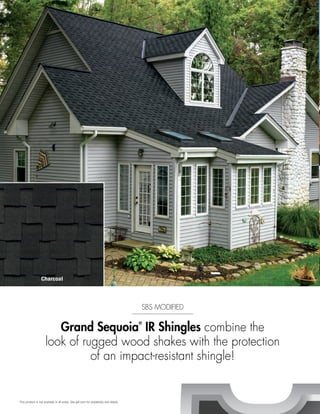 Impact resistant shingles_brochure | PDF | Home Improvement | Home & Garden