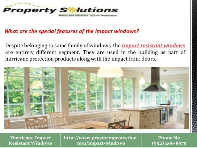 Impact resistant windows for your home and office