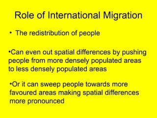 Impacts Of International Migration | PPT