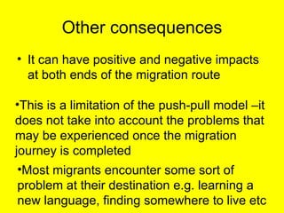 Impacts Of International Migration | PPT
