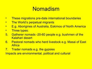 Impacts Of International Migration | PPT
