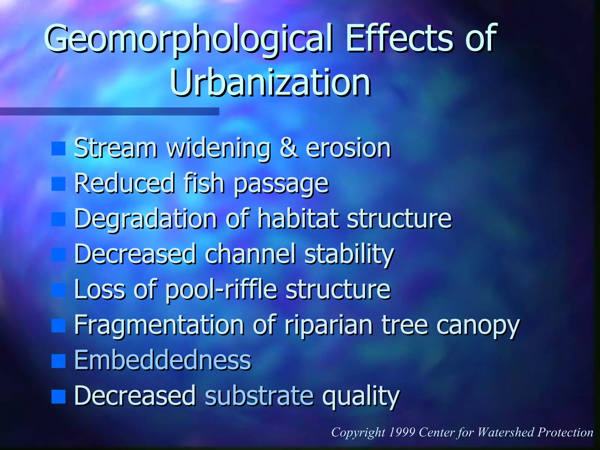 Impacts of Urbanization - Part 1 | PPT