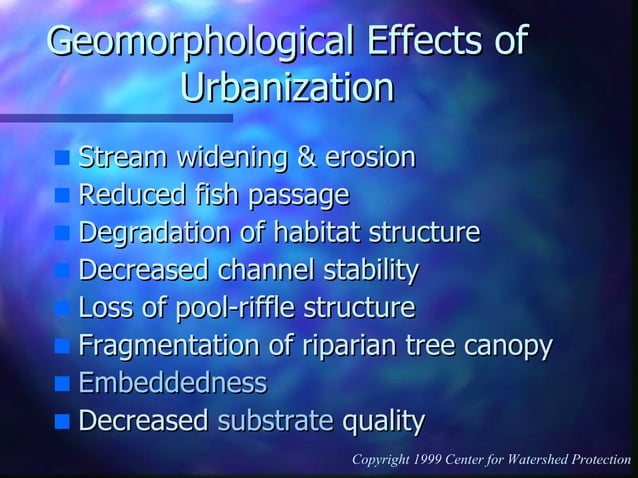 Impacts of Urbanization - Part 1 | PPT