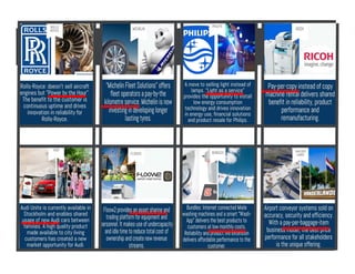 Impact servitization on the (SAP) enterprise architecture | PPT