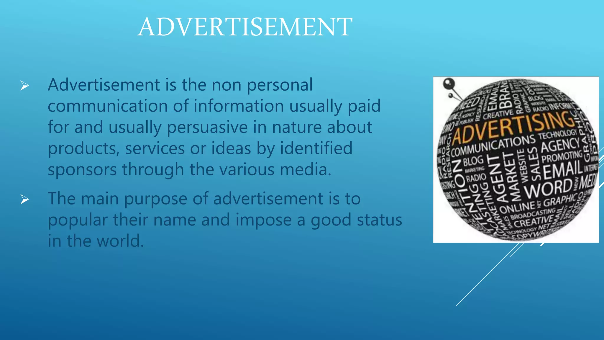 Impacts of advertisement | PPTX