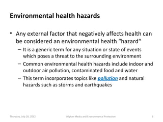 Impacts of air_&_water_pollution_on_health | PPT