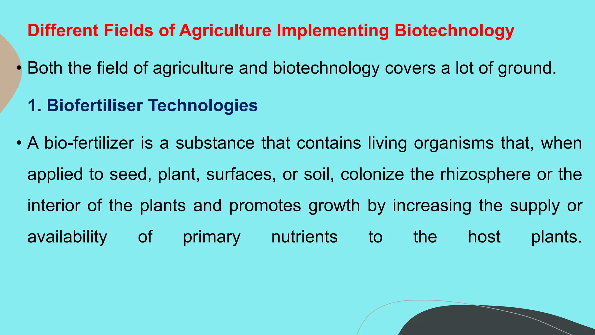 IMPACTS OF BIOTECHNOLOGY ON AGRI - BIODIVERSITY.pptx