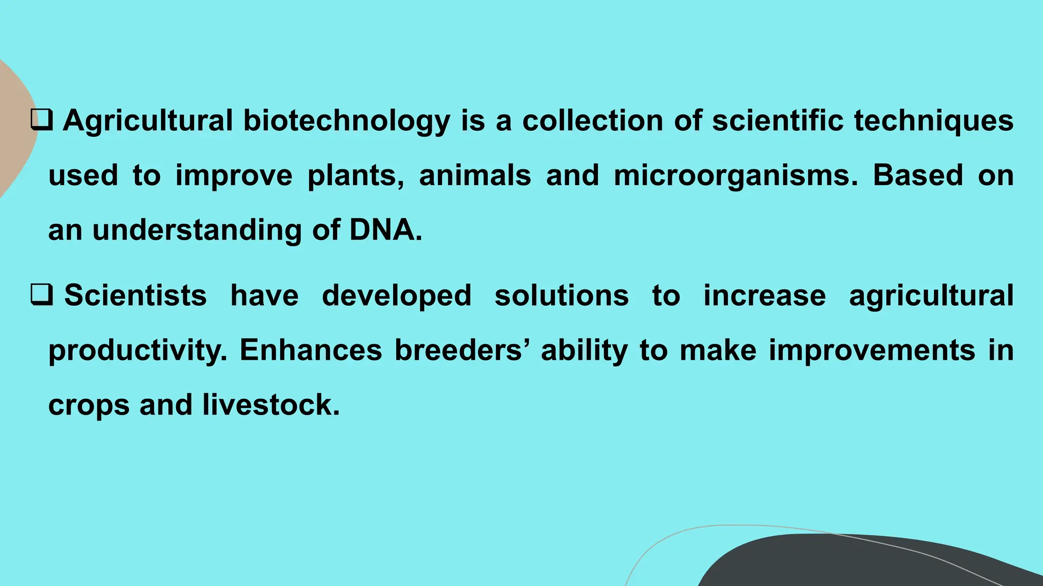 IMPACTS OF BIOTECHNOLOGY ON AGRI - BIODIVERSITY.pptx