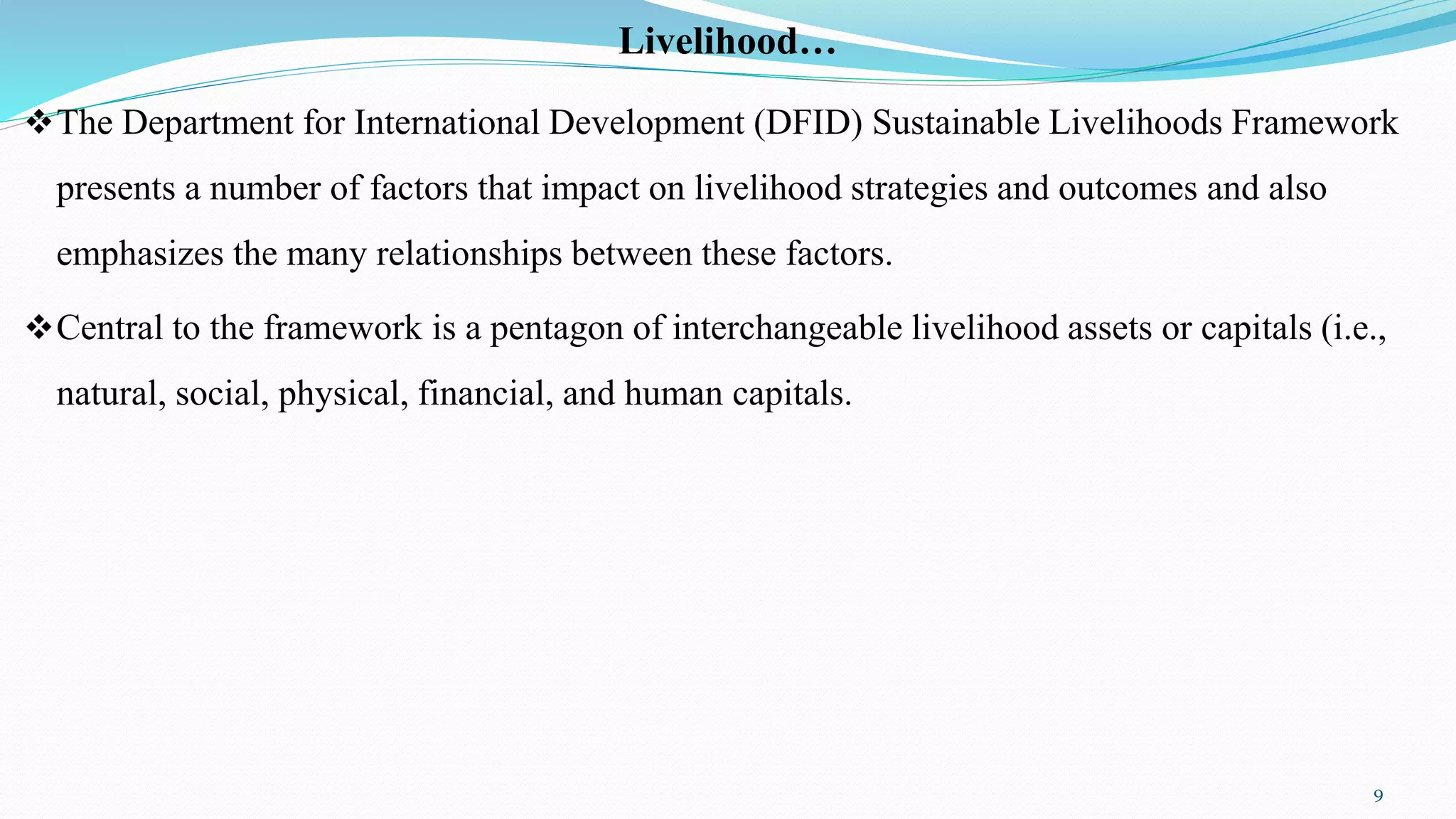 Impacts of climate change on livelihood by zewde alemayehu tilahun | PPTX