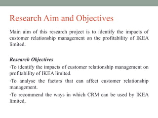Impacts of customer relationship management | PDF