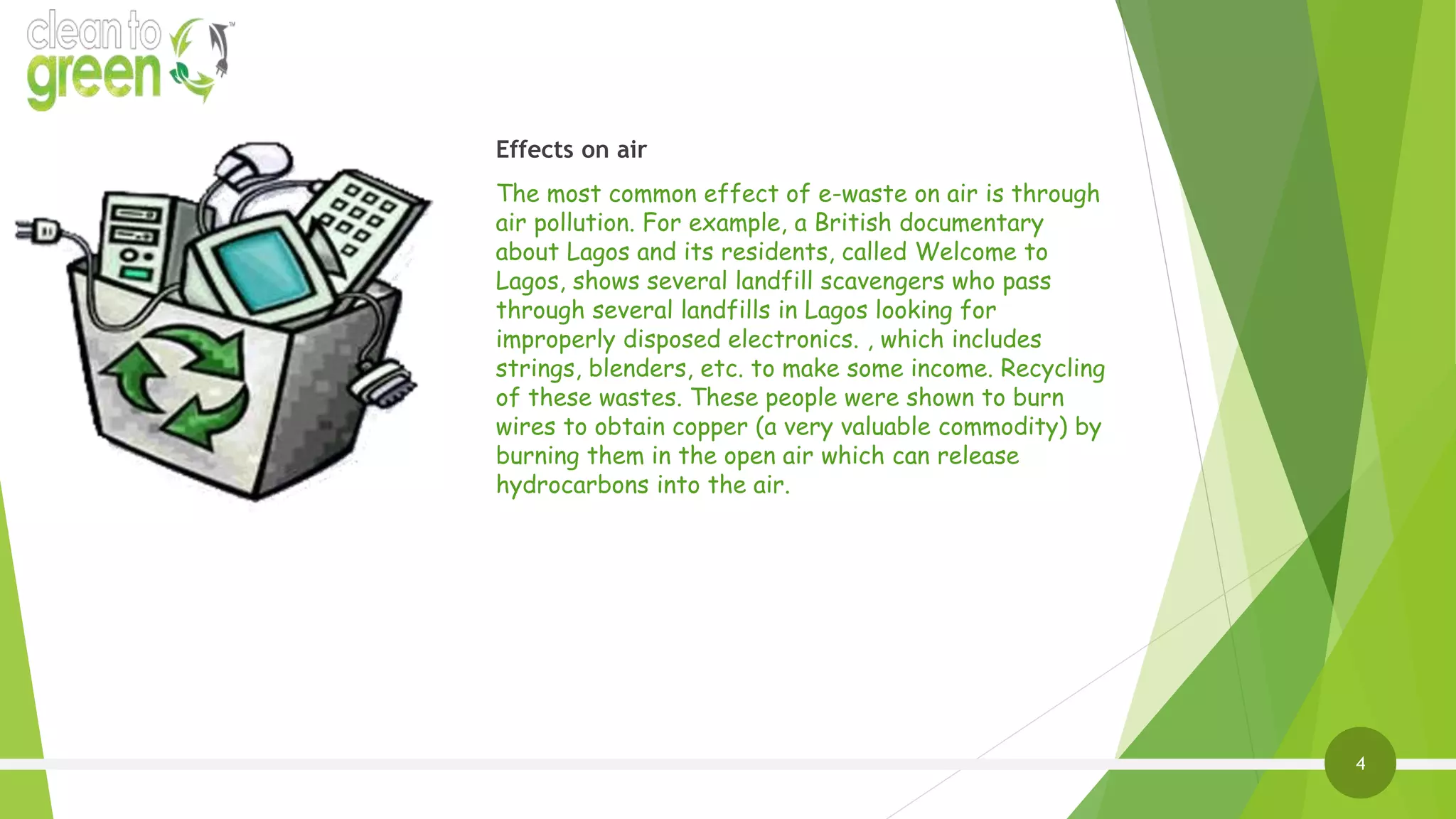 Impacts of e waste | PPTX