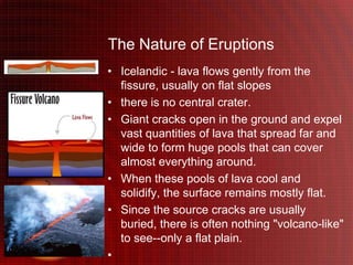 Impacts of extrusive igneous activity | PPTX | Geography | Science
