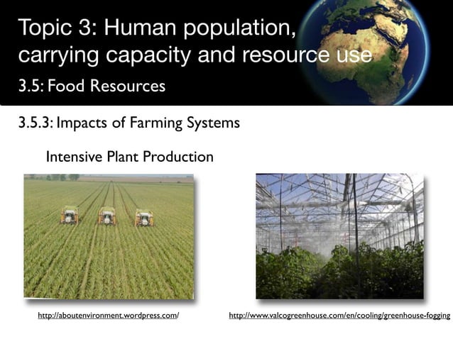 Impacts of Farming | ZIP | Agriculture | Industries