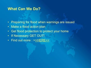 Impacts Of Floods | PPTX