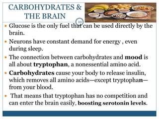Effect's of food on brain | PPTX