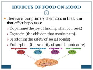 Effect's of food on brain | PPTX