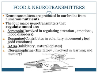 Effect's of food on brain | PPTX