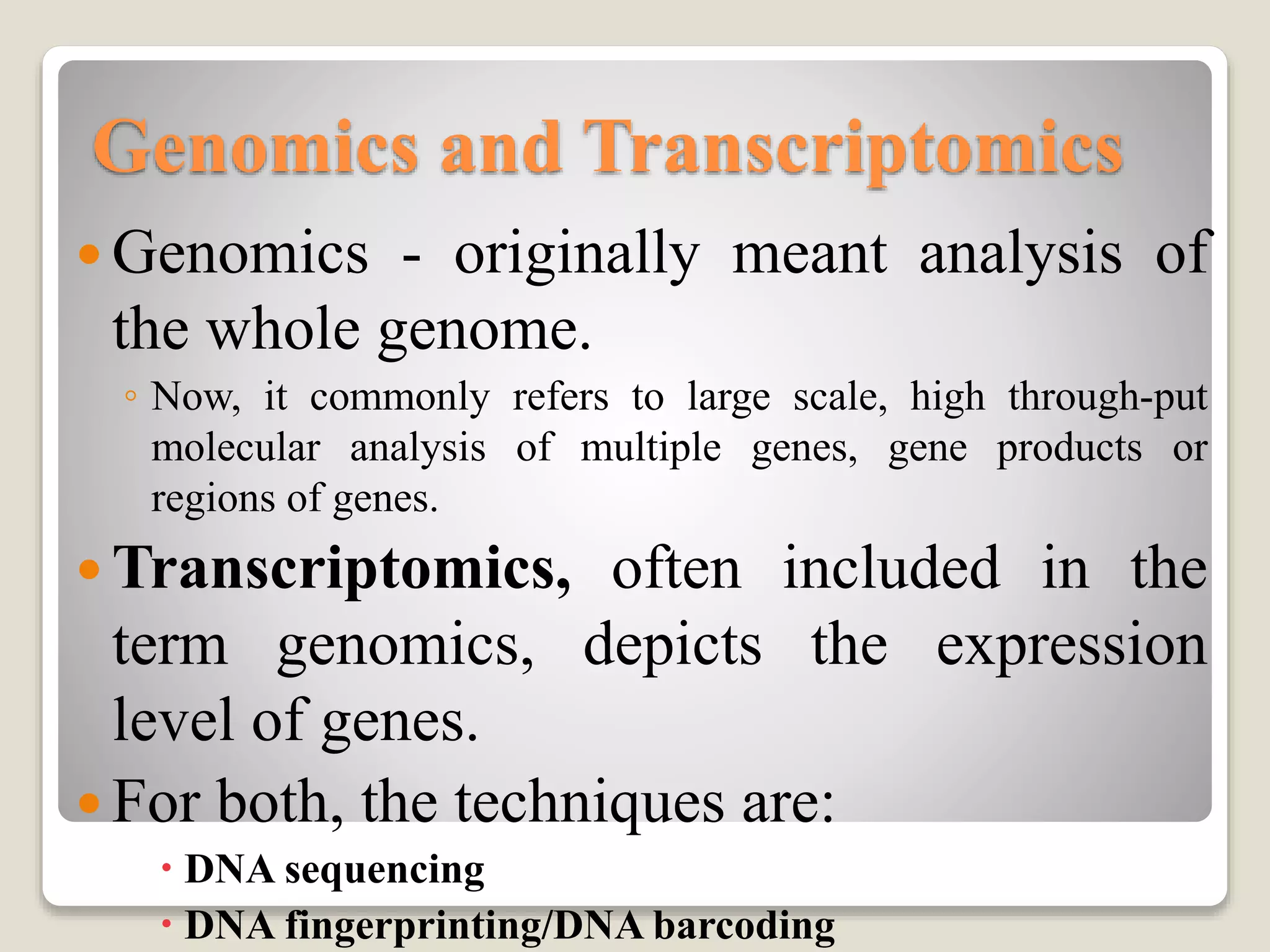 Impacts of genomics, proteomics, and metabolomics ppt | PPTX