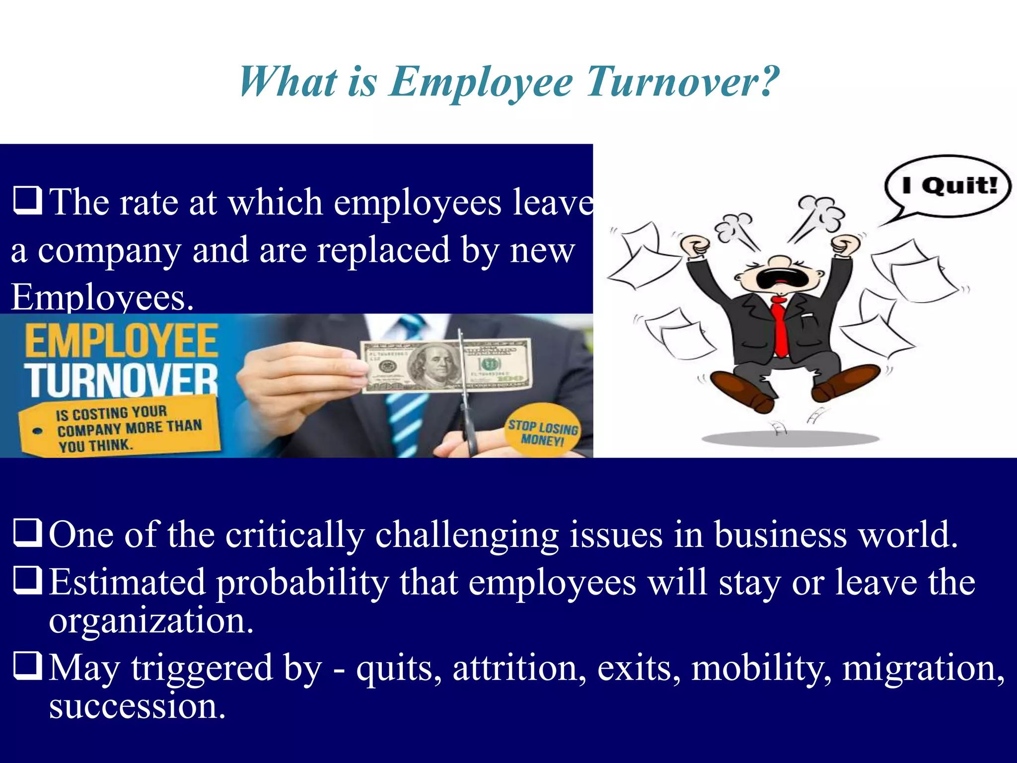 Impacts of HR on Employees Turnover | PPTX