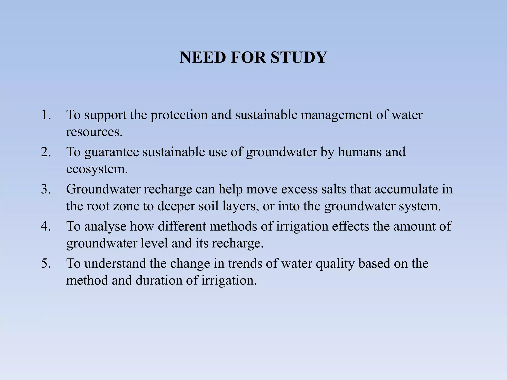IMPACTS OF IRRIGATION ON GROUNDWATER RECHARGE.pptx
