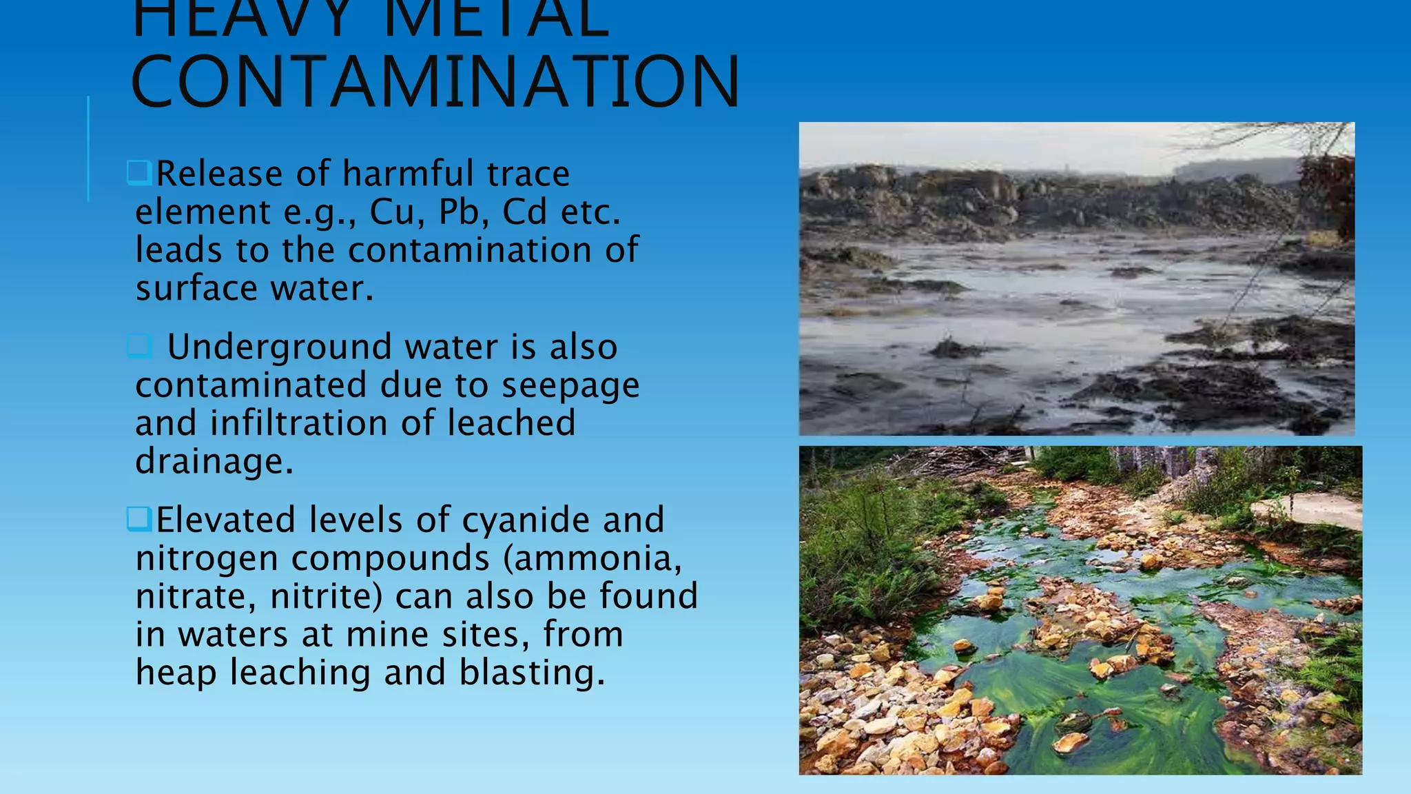 Impacts of mining on environment | PPTX