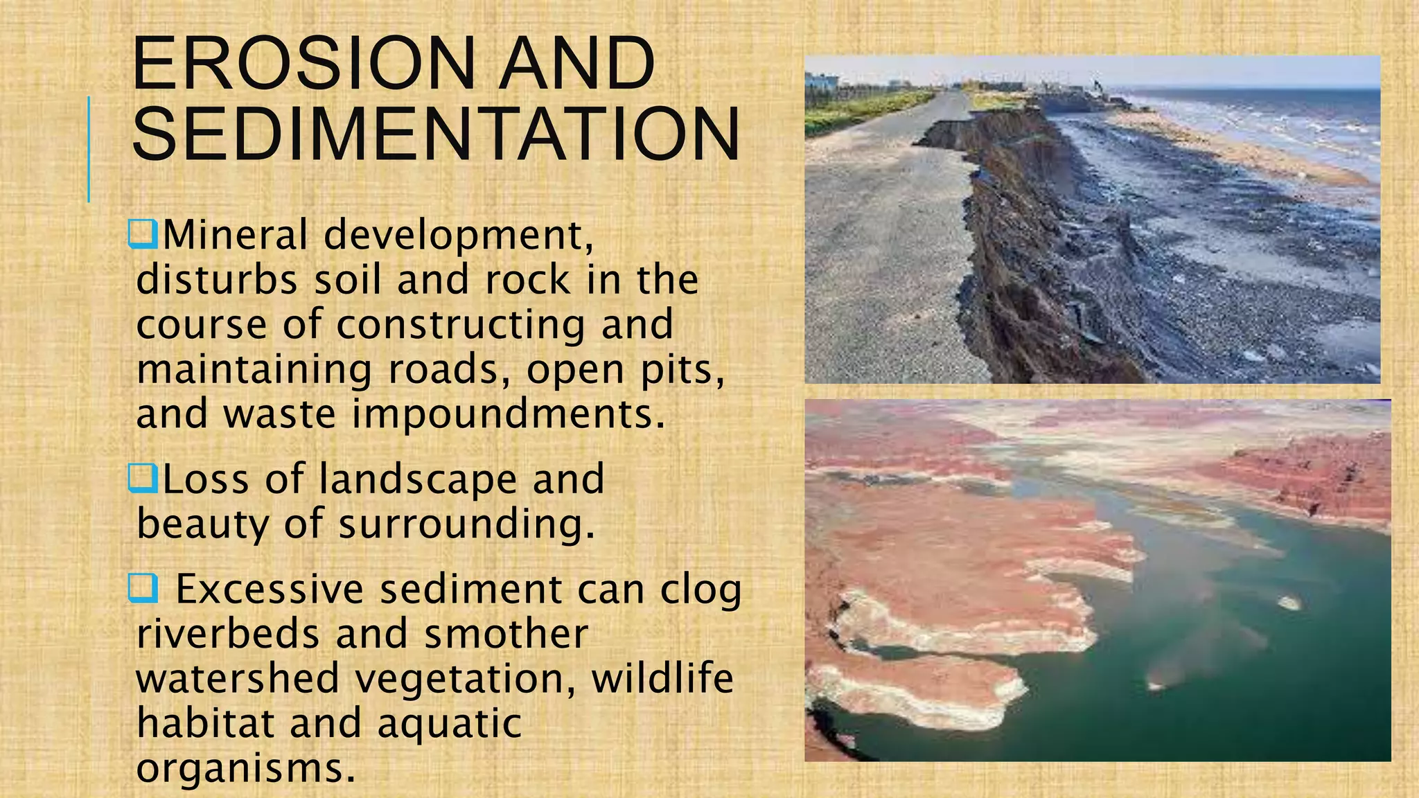 Impacts of mining on environment | PPTX