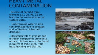Impacts of mining on environment | PPTX
