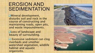 Impacts of mining on environment | PPTX