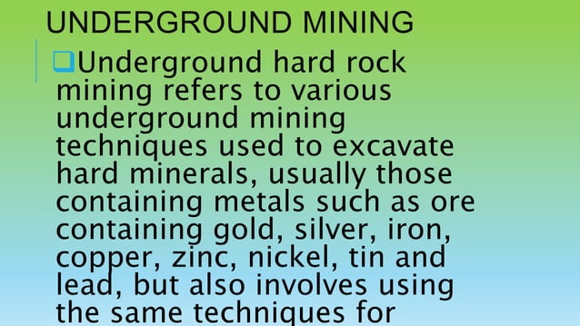 Impacts of mining on environment | PPTX | Lung and Respiratory Health ...