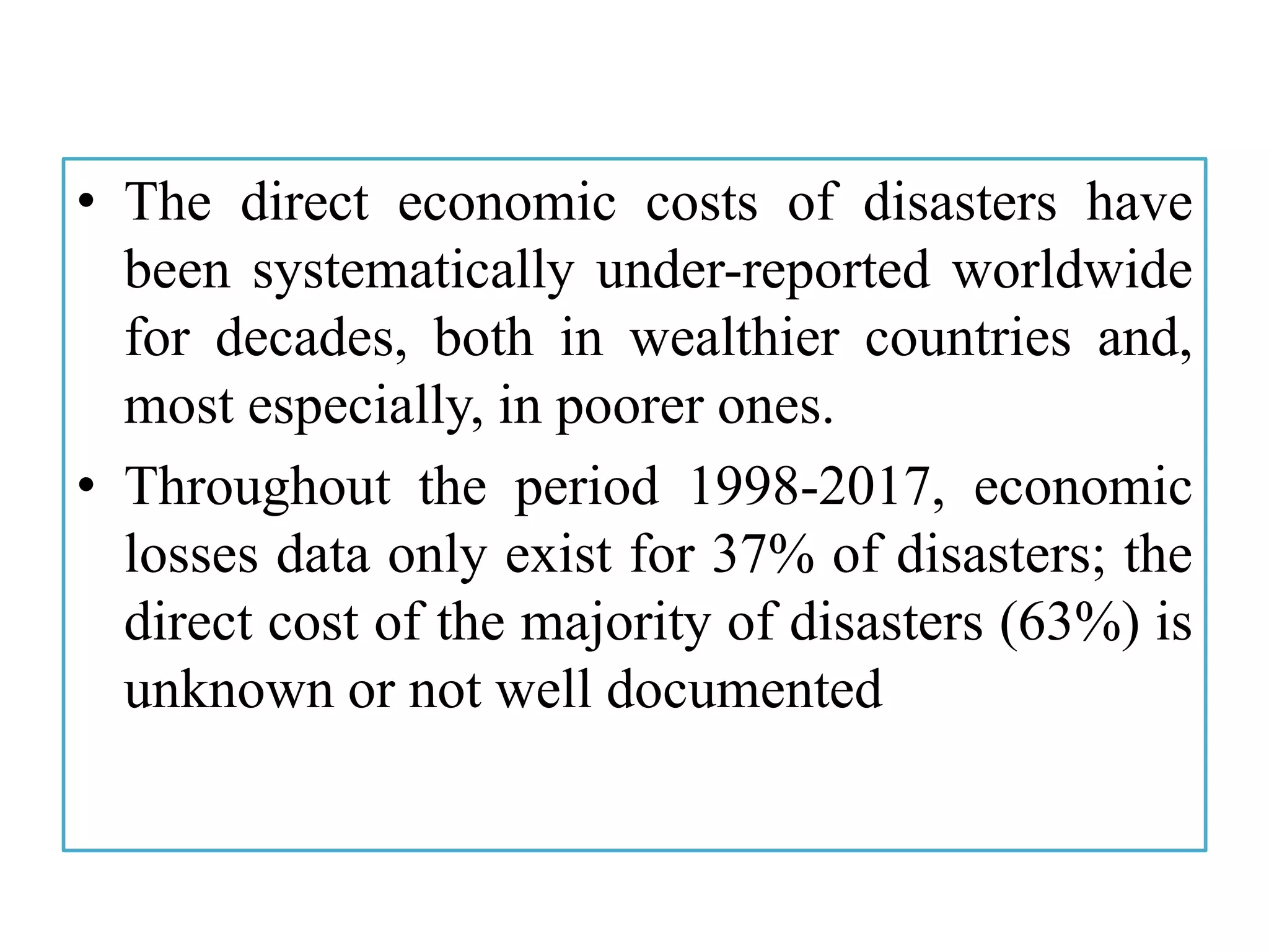 Impacts of natural disaster globally economics and development | PPTX