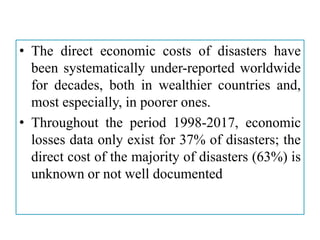 Impacts of natural disaster globally economics and development | PPTX