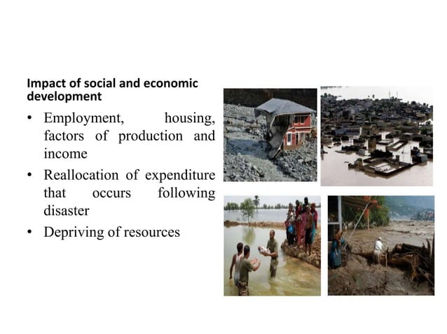 Impacts of natural disaster globally economics and development | PPTX