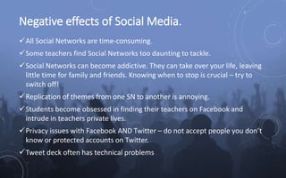 Impacts of social media | PPTX