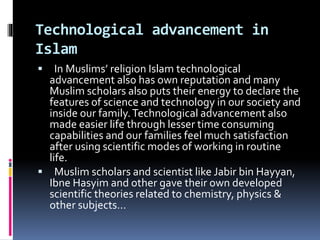 Impacts of technological advancement on religion | PPTX