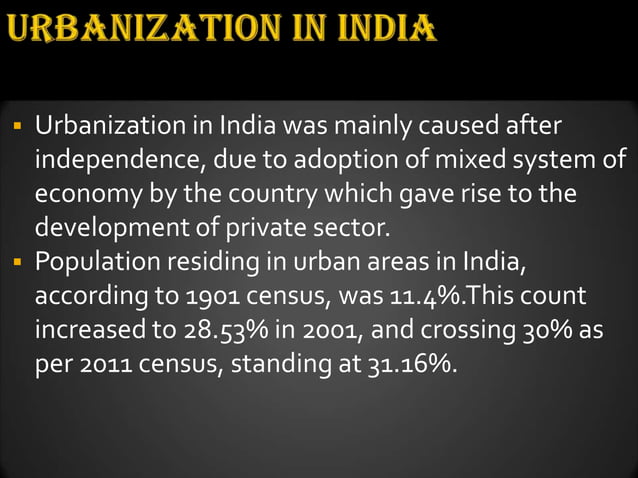 Impacts of Urbanization | PPTX