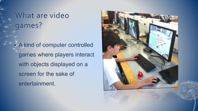 Impacts of video games on childrens | PPTX