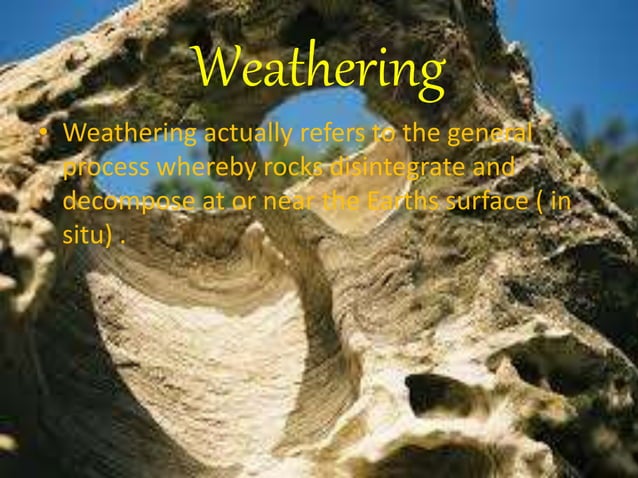 Impacts of Weathering and Erosion on Human Activities | PPTX | Geology ...