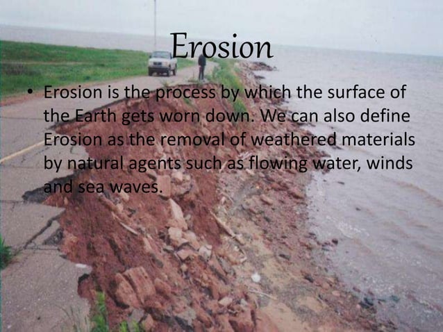 Impacts of Weathering and Erosion on Human Activities | PPTX | Geology ...