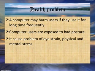 Impact of ICT | PPS | Internet | Computing