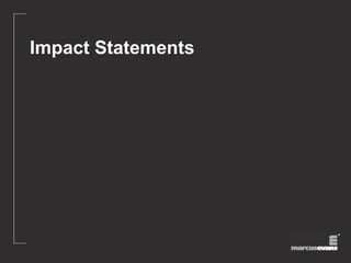 Impact statements | PPT